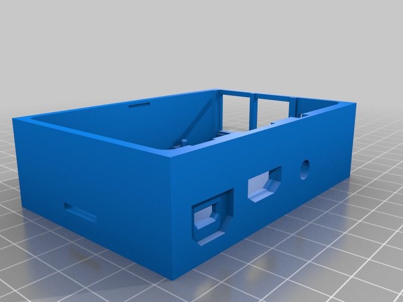 Free 3d File Boitier Ventilé Pour Raspberry Pi 3 Case ・3d Printing