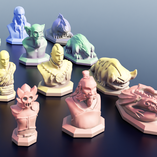 ♟ ATLA - Avatar The last Airbender tokens for RISK or other board games ...