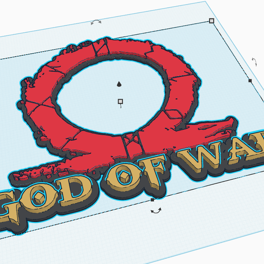 Free STL file God of War Logo (FREE) 🆓 ・3D printing model to download・Cults