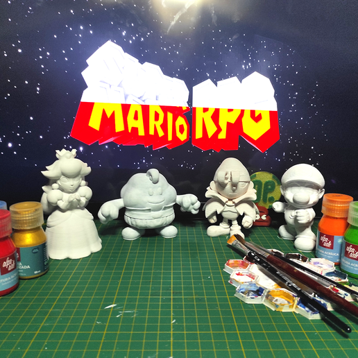 🍑 "GENO"- Super Mario RPG Remake - Nintendo Switch・ 3D File for 3D ...