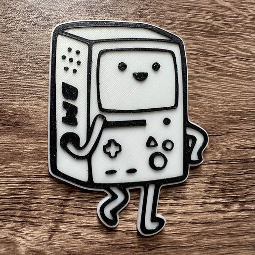 🧲 BMO Adventure Time Magnet (8x3mm magnets)・Free STL File for ・Cults
