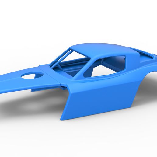 🐚 Shell of Vintage Asphalt Modified stock car V2 Scale 1:25・ 3D File ...