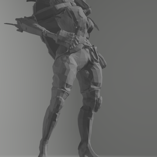 👤 Warframe 1999 - Mayor Rusalka Bust・Archivo STL para Impresión 3D・Cults