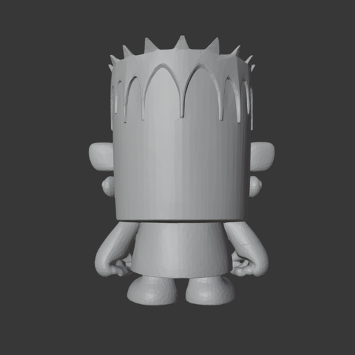 🧟 Miniature Zombie・ STL File for 3D printing・Cults