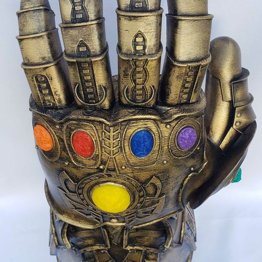 ♾️ INFINITY GAUNTLET | AVENGERS | INFINITY WAR ENDGAME・ STL File for ・Cults