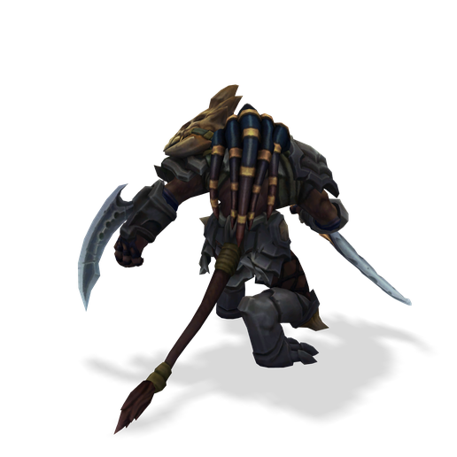 STL file Headhunter Rengar League of Legends 3D print model 🎲 ・3D print ...