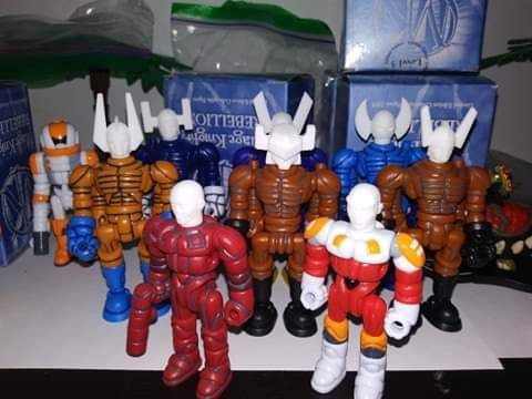 🦸 Glyos Acroyear Heads 1 Micronauts・Impression 3D avec l’imprimante 3D ...