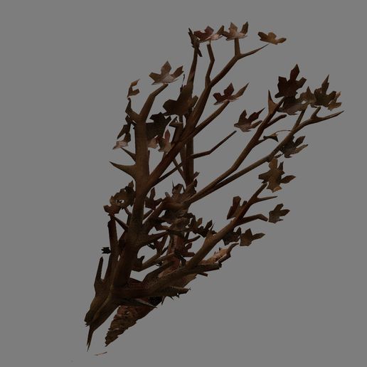 🌳 Tree Branch 3D model・ OBJ File for ・Cults