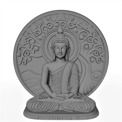 ☮️ Buddha・ STL File for 3D printing・Cults