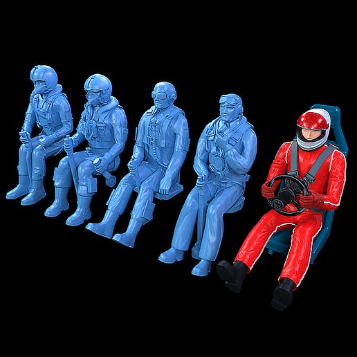 🧑‍ ️ PILOT KITS - COLLECTIBLES・ 3D File for 3D printing・Cults