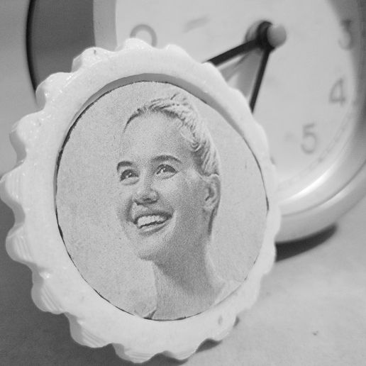 STL file Fridge magnet-FRIGNET type 🪞 ・Model to download and 3D print・Cults