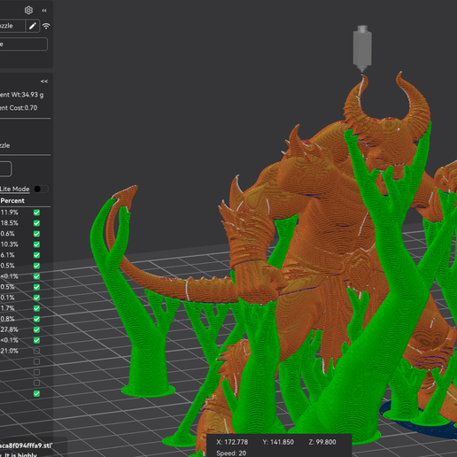 👾 Balrou - Balrog・Free STL File for 3D printing・Cults