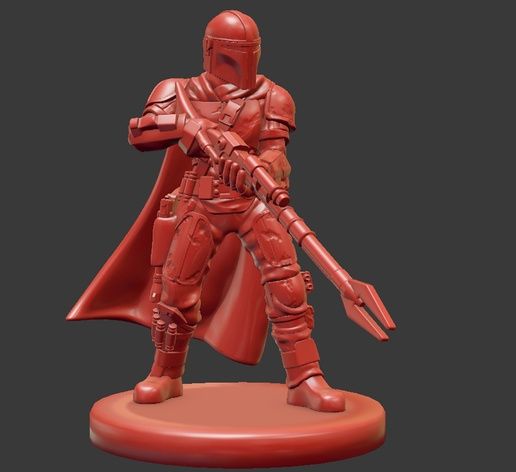⭐ The Mandalorian Star Wars・Free STL File for ・Cults