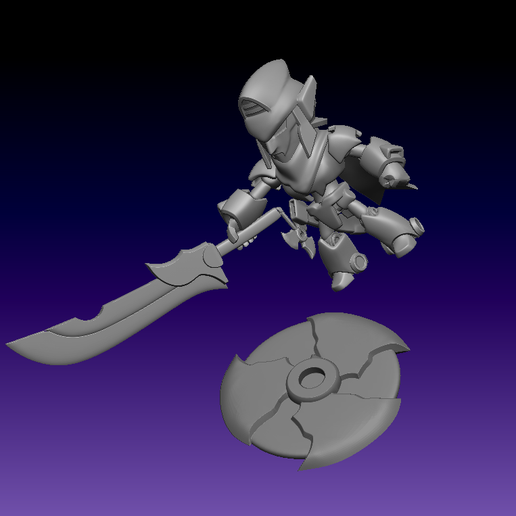 🌃 BRAWL STARS Light Mecha Mortis・Free 3D File for 3D printing・Cults