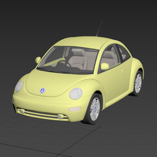 🚗 Volkswagen Beetle 2000・ STL File for 3D printing・Cults