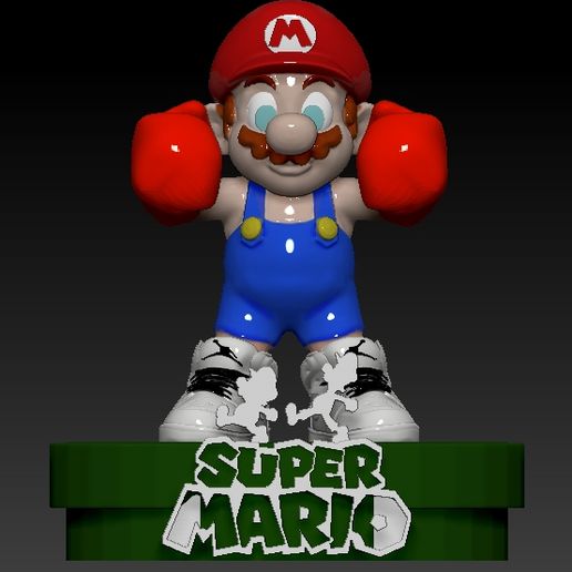 📦 MARIO BROS BOX - BOXEO - BOXEADOR・Archivo STL para Impresión 3D・Cults