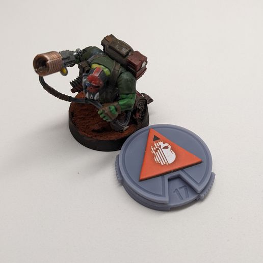 🎲 Wound Tracker Pre-supported - KT 24 Compatible・ STL File for 3D ...