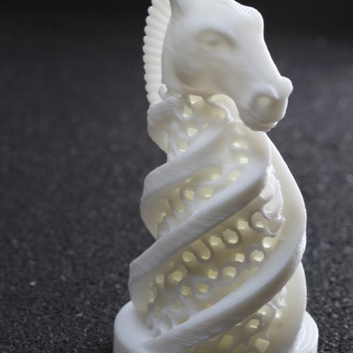 ♟️ CHESS SET PIECES SPIRAL LATTICE・ 3D File for 3D printing and CNC ...