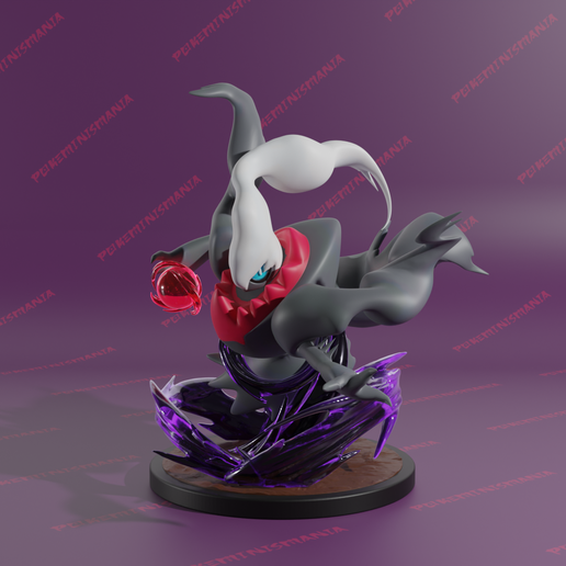 🐉 Darkrai pokemon 3D print model presupported・ STL File for 3D printing ...