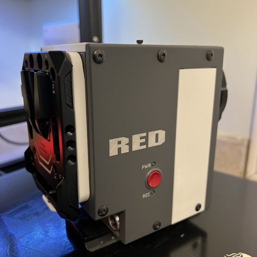 🎦 Red Cinema DSMC 1 - Side Plate・ STL File for 3D printing・Cults