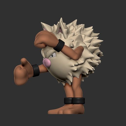 STL file primeape 🐉 ・3D printer model to download・Cults
