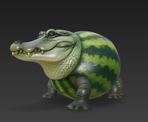 👾 Glorbo Fruttodrillo・ STL File for 3D printing・Cults