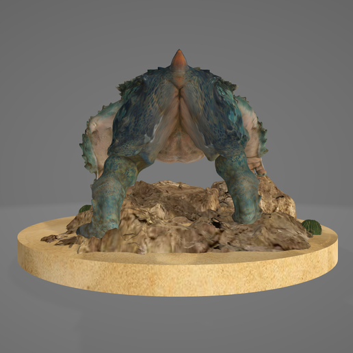 👹 MONSTER HUNTER CHATACABRA FIGURE・ STL File for 3D printing・Cults