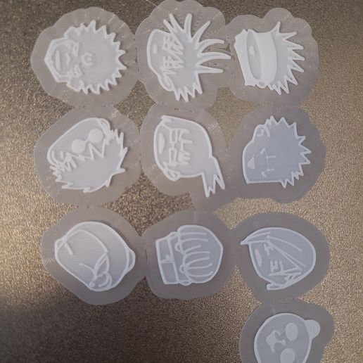 🐼 Jujutsu Kaisen Chibi・Free 3MF File for 3D printing・Cults