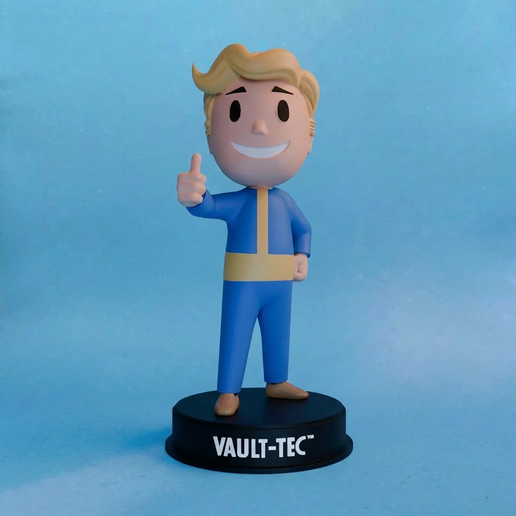 👦 Fallout Vault Boy Ultimate Perk Pack | Vault-Tec Character Statues ...