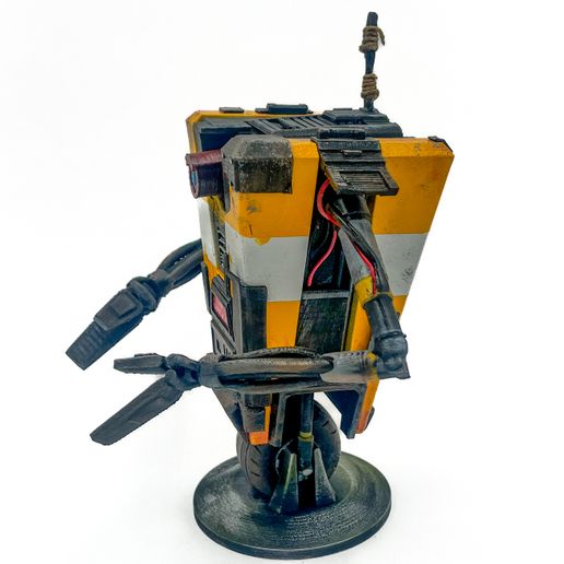 🤖 Robot Claptrap Borderlands・Archivo 3D para Impresión 3D・Cults