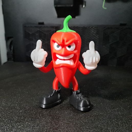 😡 The Chili Gang Really Angry Birdie Eye Flippin Red Hot Chili Pepper ...