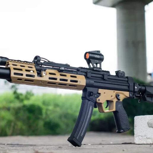 🔫 MP5 to AR kit (gelsoft/airsoft) (ARMP5/Leber type)・ STL File for 3D ...