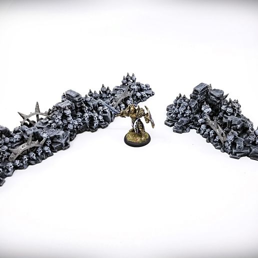 🎲 Rubble Pile Bundle - Grimdark・ 3D File for ・Cults