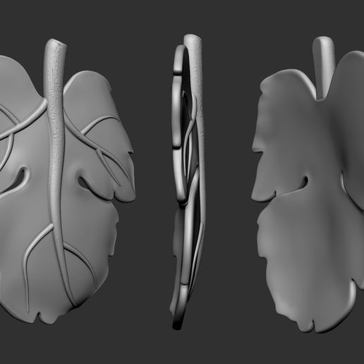 🌿 Fig Leaf 3D print model・ STL File for 3D printing・Cults