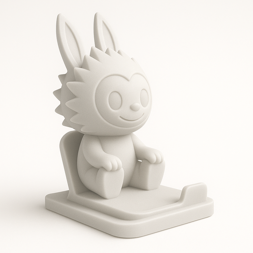 📞 Labubu Phone Holder - Soporte minimalista imprimible en 3D・Archivo ...