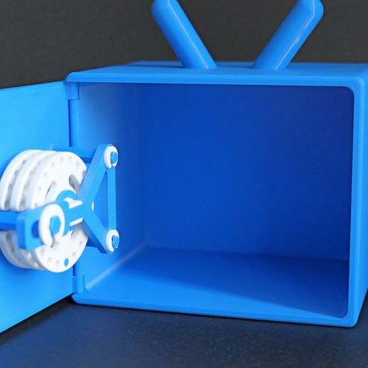 🔒 Combination lock safe box・ STL File for 3D printing・Cults