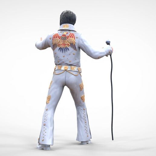 🎬 Elvis Presley on the scene・ STL File for ・Cults