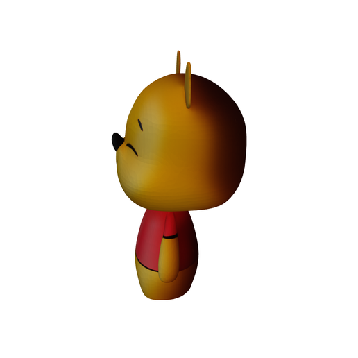 🐻 Figure Disney Winnie the Pooh・ STL File for 3D printing・Cults