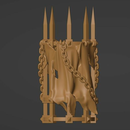 ⛩️ Spikey shrine・Free STL File for ・Cults