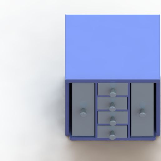 Free STL file storage drawer system 🏠 ・3D printer model to download・Cults