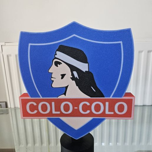 STL file Lightbox Colo Colo Equipo de Futbol 💡 (3MF)・Model to download ...