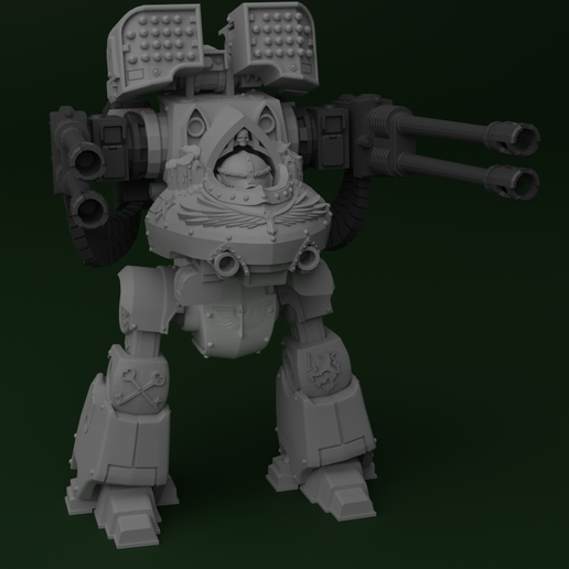 3D file Deredeo Dreadnought from Dark Angels 🦸 ・3D printing idea to ...