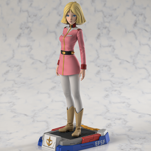 🤖 Sayla Mass - Mobile Suit Gundam・ 3D File for 3D printing・Cults