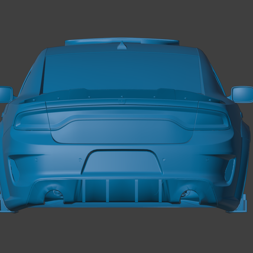 🚗 RC CAR 2021 HELLCAT Charger SRT Hellcat Redeye Dodge Widebody 1/10 3D ...