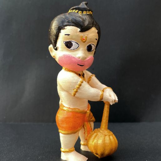 3D file Bal Hanuman 🎨 ・Model to download and 3D print・Cults