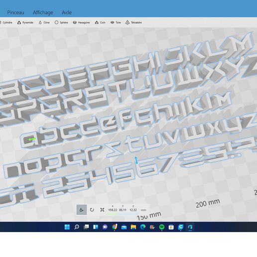 🚓 Tesla Alphabet・ STL File for ・Cults