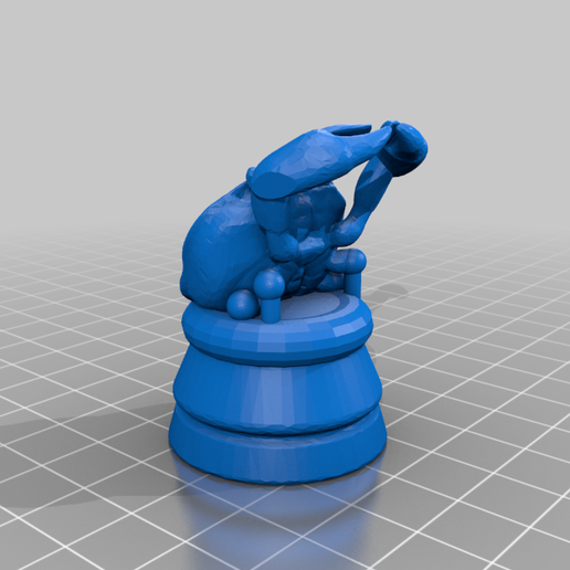 ♟️ Chess crab・Free 3D File for ・Cults