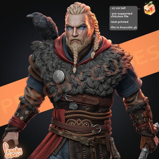 STL file Eivor Assassin's Creed Valhalla 🎲 ・Model to download and 3D print・Cults