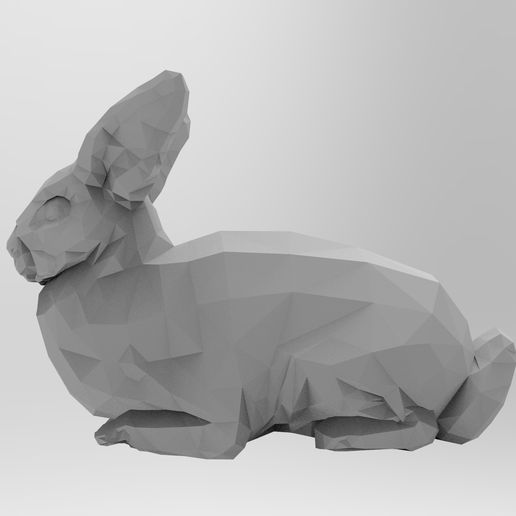 🐇 Rabbit・ STL File for 3D printing・Cults