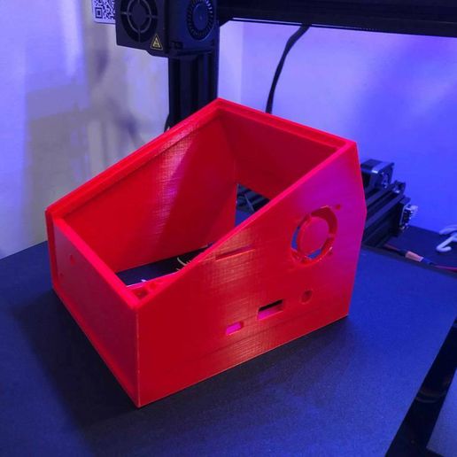 Fichier 3D gratuit Station Creality Ender-3 (LCD + Raspberry Pi) - Pas de trou pour l ...